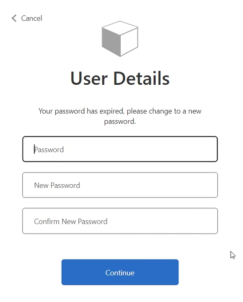 Logging on to Eatec as Azure AD User